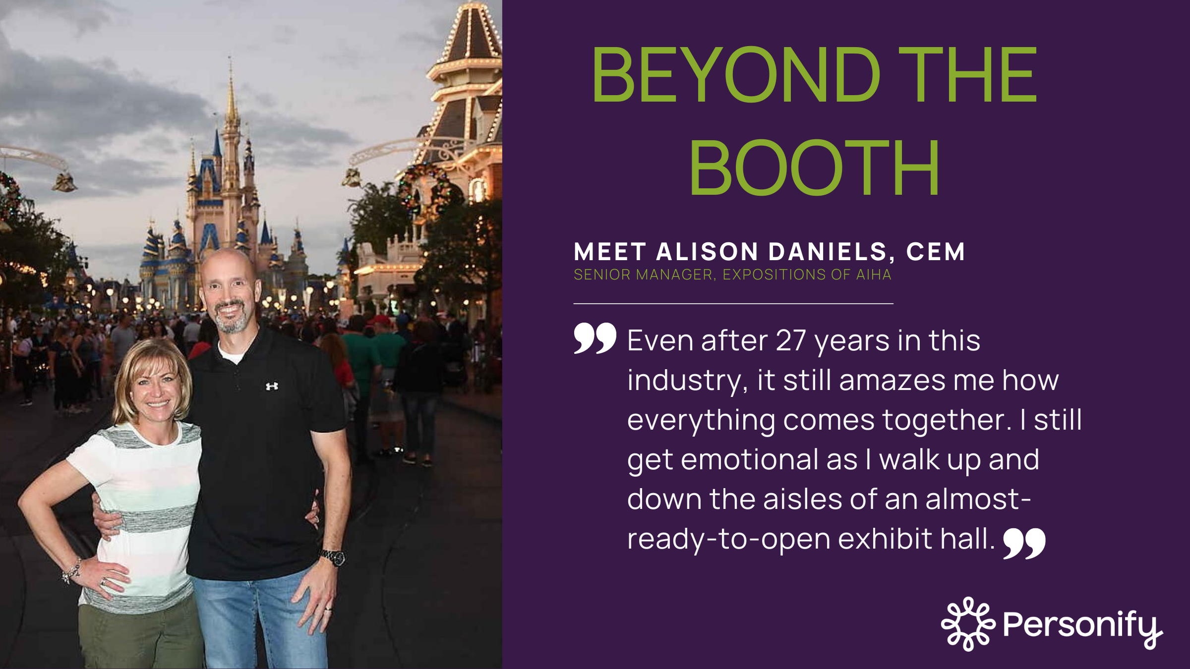 Beyond the Booth: Meet Alison Daniels - Personify